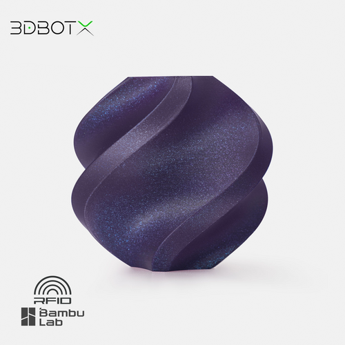 גליל פילמנט איכותי מתוצרת Bambu Lab מסוג PLA Galaxy בצבע סגול | 3DbotX