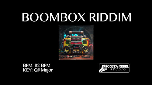 Reggae Instrumental "Boombox" | Costa Rebel Studio