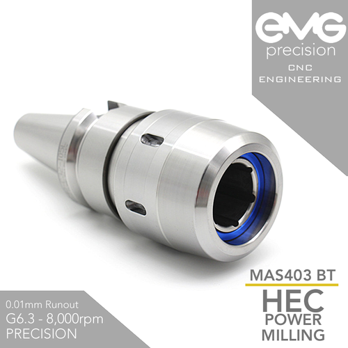 BT40 HEC POWER Milling Collet Tool Holder | EMG CNC