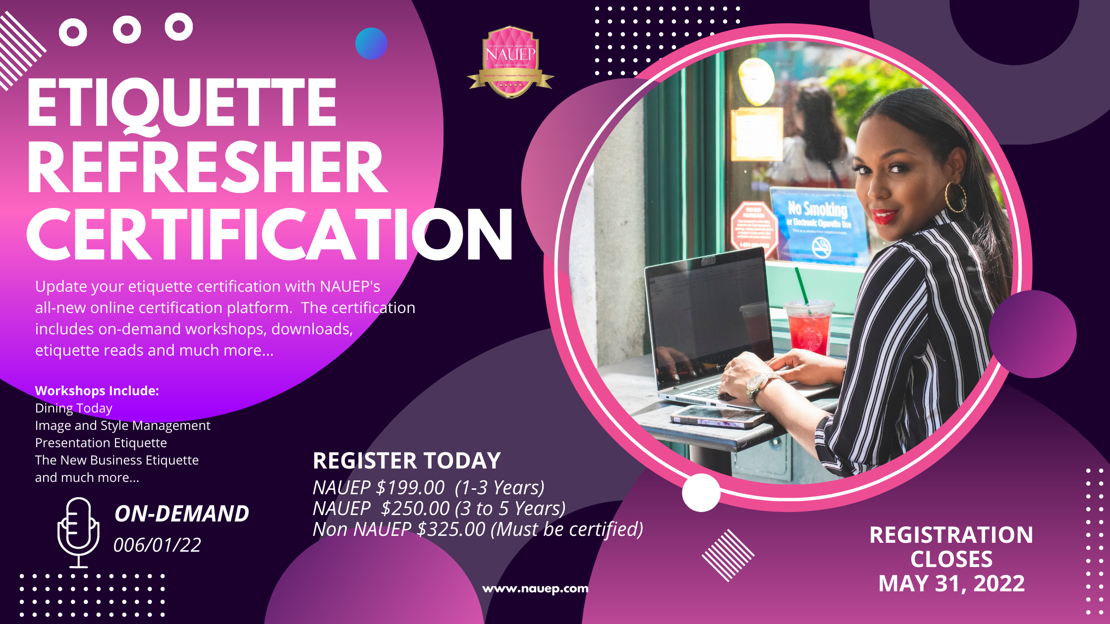 NAUEP Etiquette Certification Refresher | Mysite