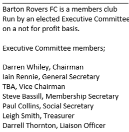 The Club | Barton Rovers FC