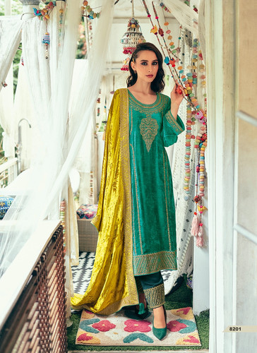 Pure velvet with fancy work | Sanaaz CoutureTop: Pure velvet with fancy ...