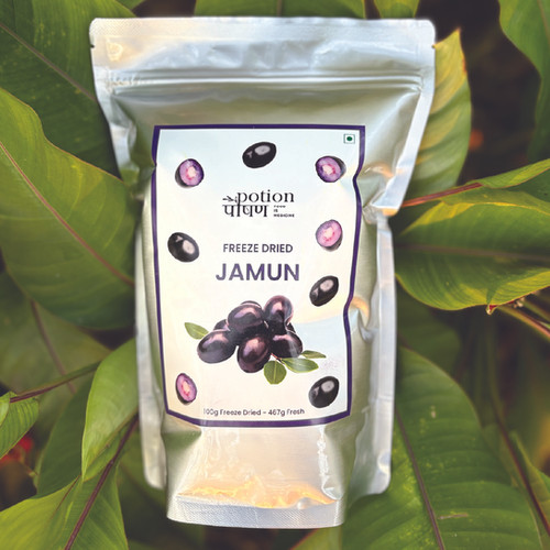 Jamun - Freeze Dried Bulk Pack (100g) | Potion/पोषण-1st