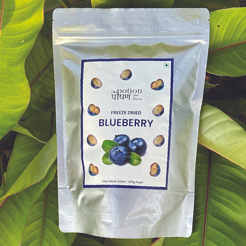 Blueberry - Freeze Dried Bulk Pack (50g) | Potion/पोषण-1st