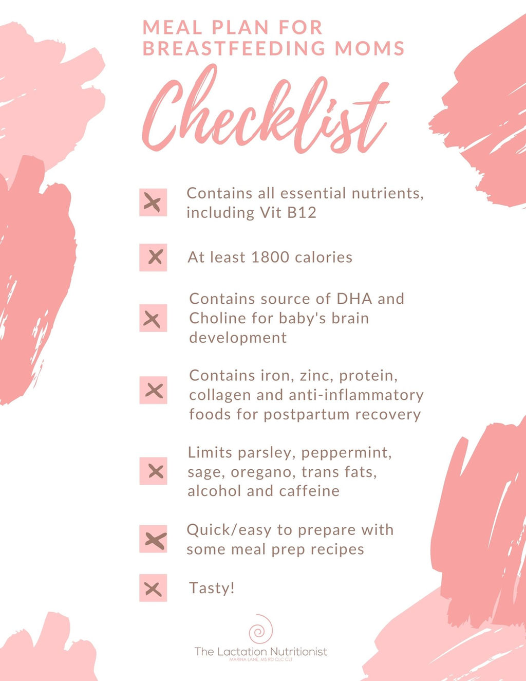 Breastfeeding Diet & Nutrition | The Lactation Nutritionist