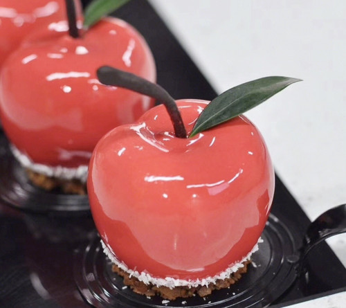 Apple Mousse Cake | SWEETLAND CAKE & TEA