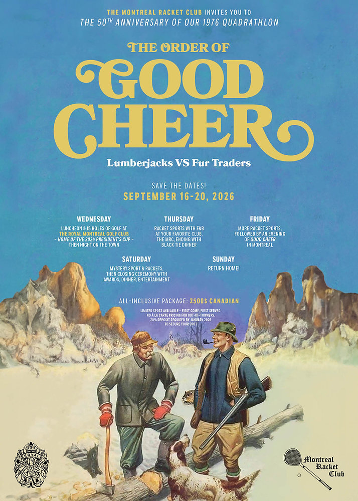 Montreal Quintathlon 2026 - The Order of Good Cheer