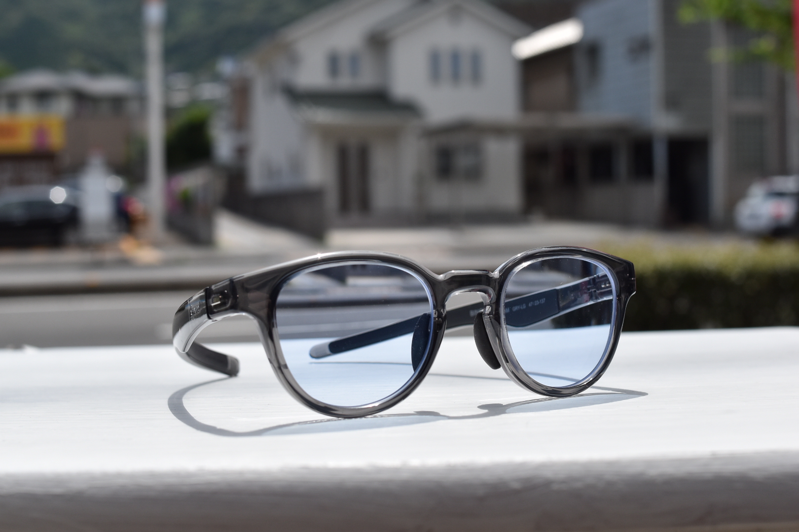 富士登山に向けてEyevol（アイヴォル）で暗くならない度付きサングラスをお作りしました。