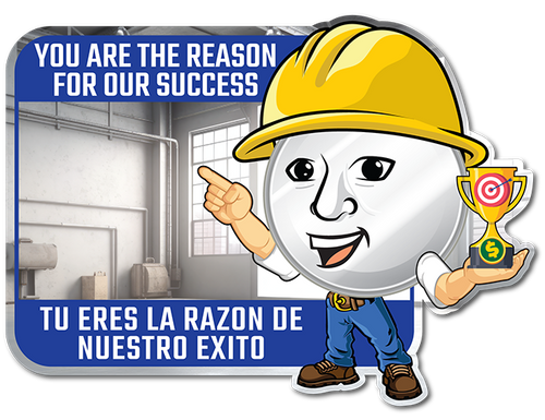 You Are The Reason Bilingual Safety Mirror | Mirrors Worldwide 2