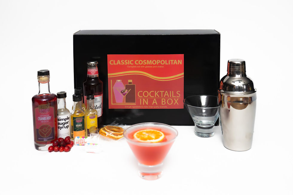 Complete Cosmopolitan Cocktail In A Box | Fruity Tipples