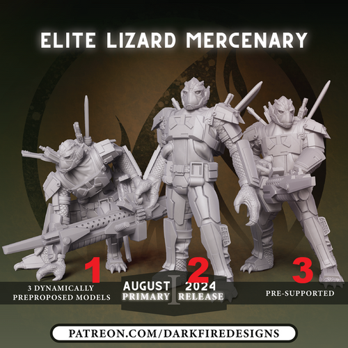 star wars legion Elite Lizard Mercenary | Billouprint3d