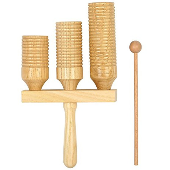 Wooden Agogo (1-3 Tones) | Pataflafa