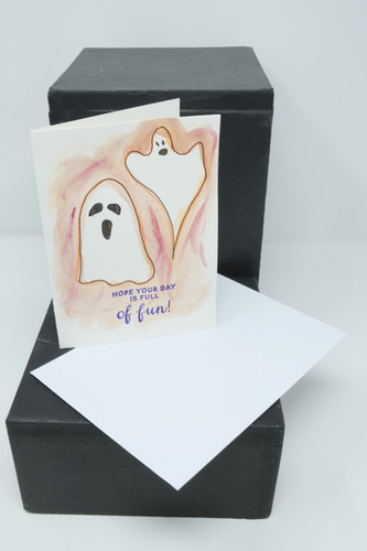 Ghost Greeting Card | station-arts-centre