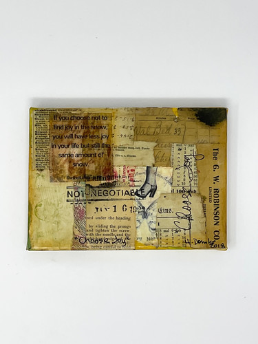 "Choose Joy" - Collage Art | station-arts-centre