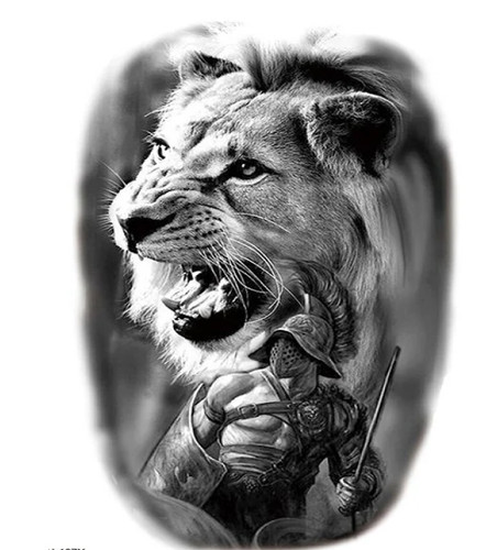 Lion | Temporary Tattoos Ro