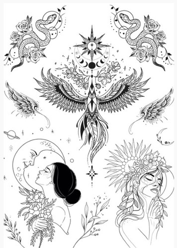 Phoenix | Temporary Tattoos Ro