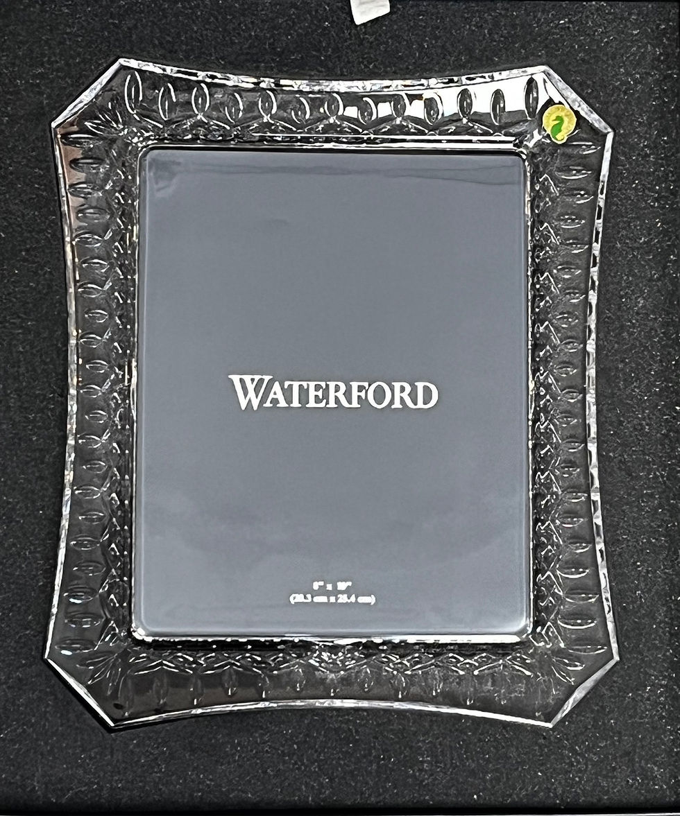 Waterford Crystal Picture Frame | NostalgiaNique