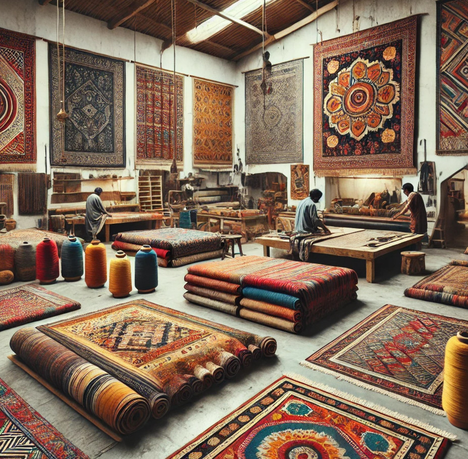 "Explore the revival of Indian carpet making. See how traditional ...