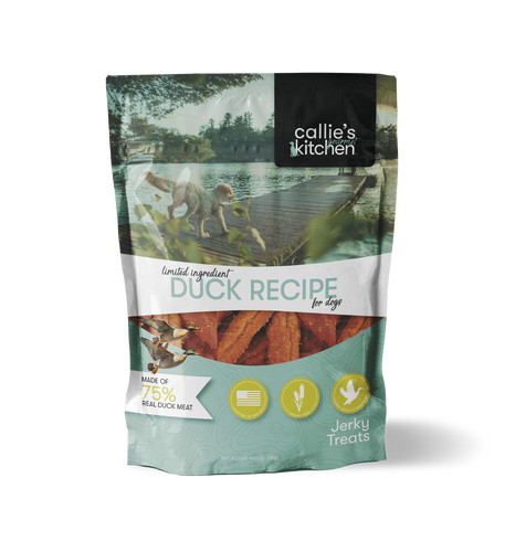 Duck Recipe Jerky - Callie's Gourmet Kitchen | Phelps Pet Products