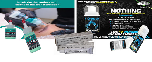 Tattoo Numbing Anesthetics | Tattoo Dermal Numb