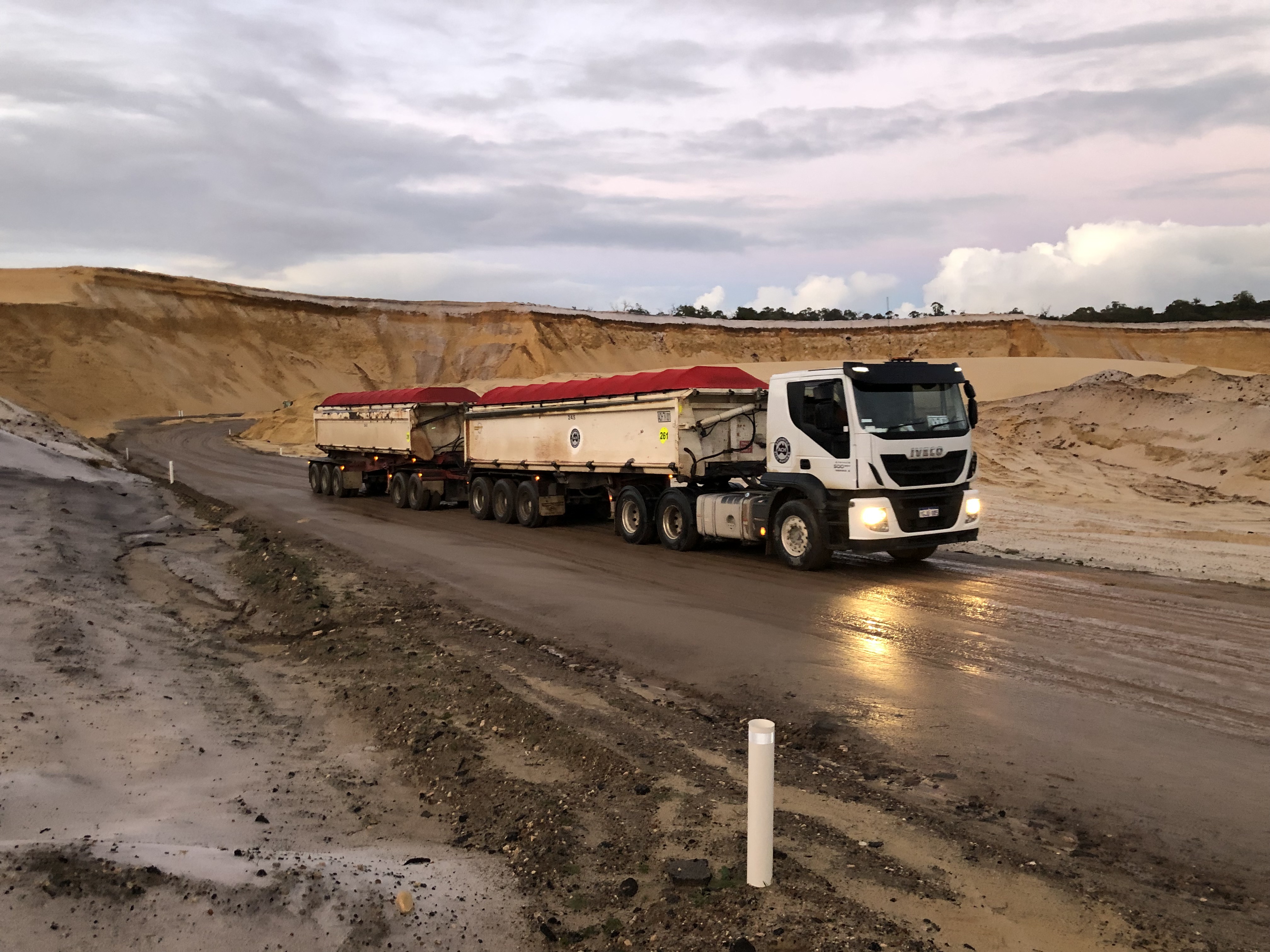 Material Transport | Australian Civil Haulage | Perth