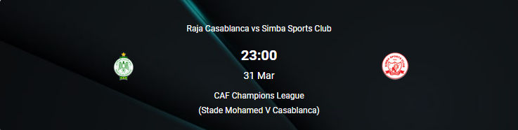 Raja Casablanca vs Simba Sports Club Prediction | Ed 'The Foot'