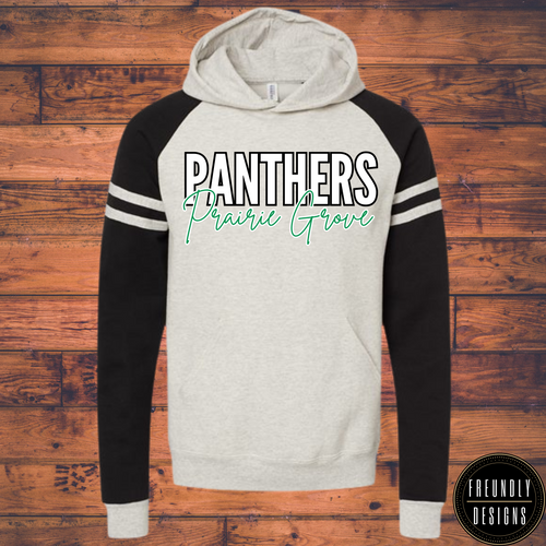 PGE Panthers Raglan Hoodie | Freundly Designs
