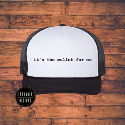 Mullet Trucker Hat | Freundly Designs