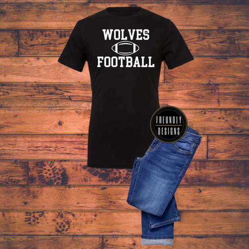 PR Football - Wolves T-shirt | Freundly Designs
