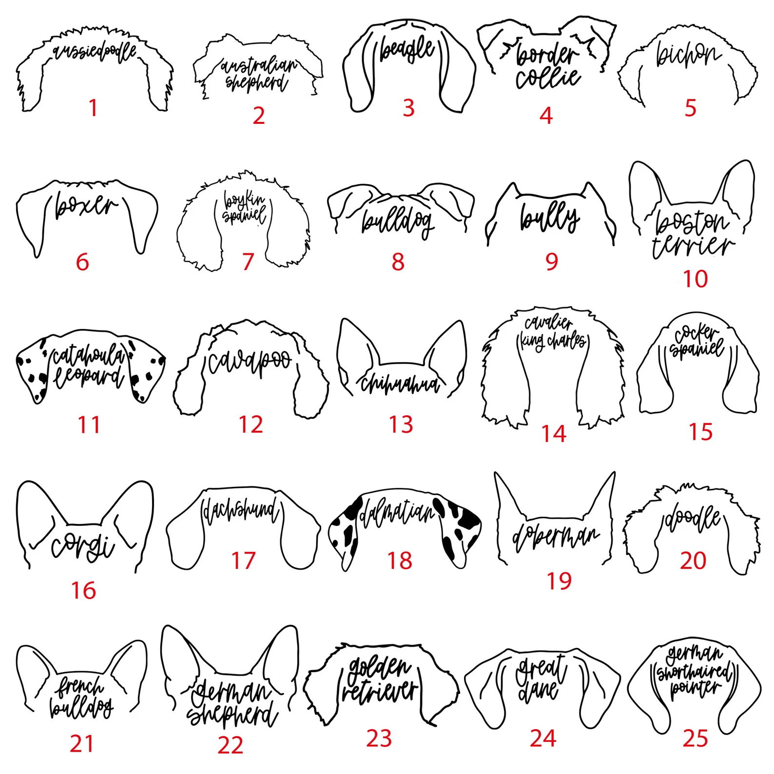 Custom Dog Name Freundly Designs
