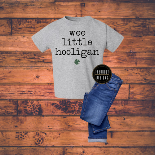 Youth Wee Little Hooligan | Freundly Designs