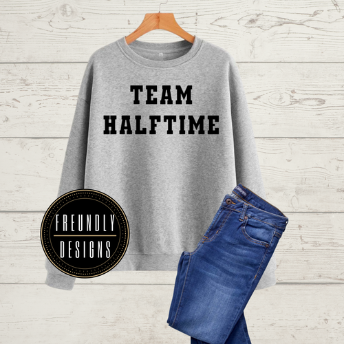 TEAM HALFTIME | Freundly Designs