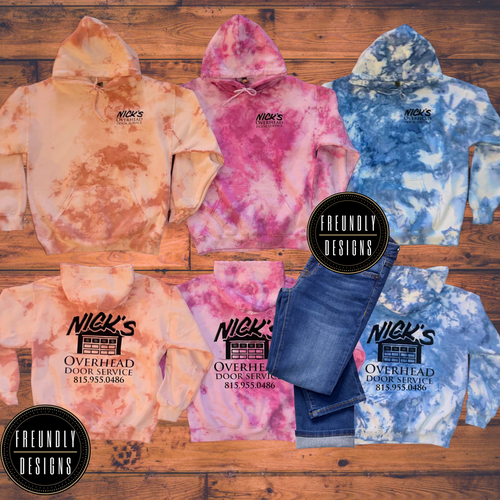 Nick's Overhead Tie-Dye | Freundly Designs