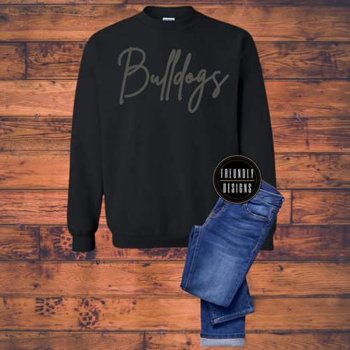 Bulldogs Puff | Freundly Designs