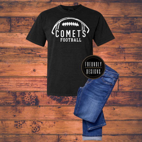Youth Football Comets | Freundly Designs