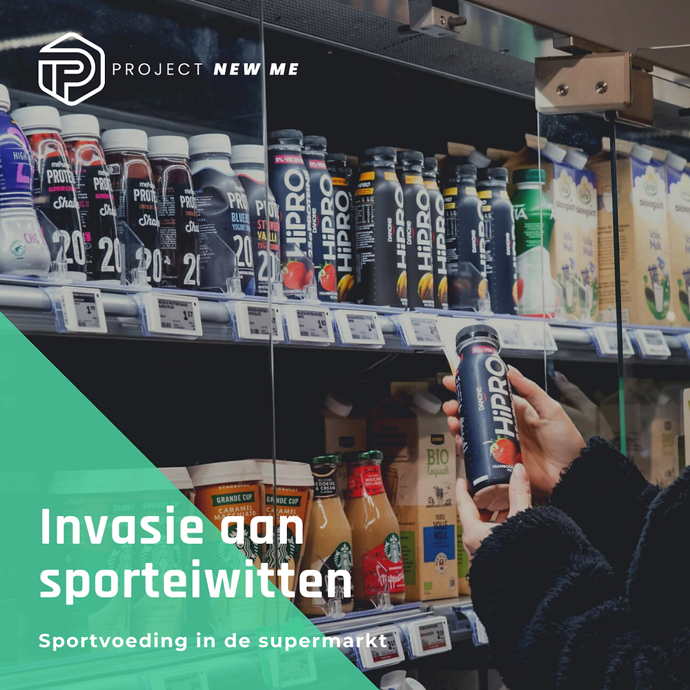 Sportvoeding in de supermarkt