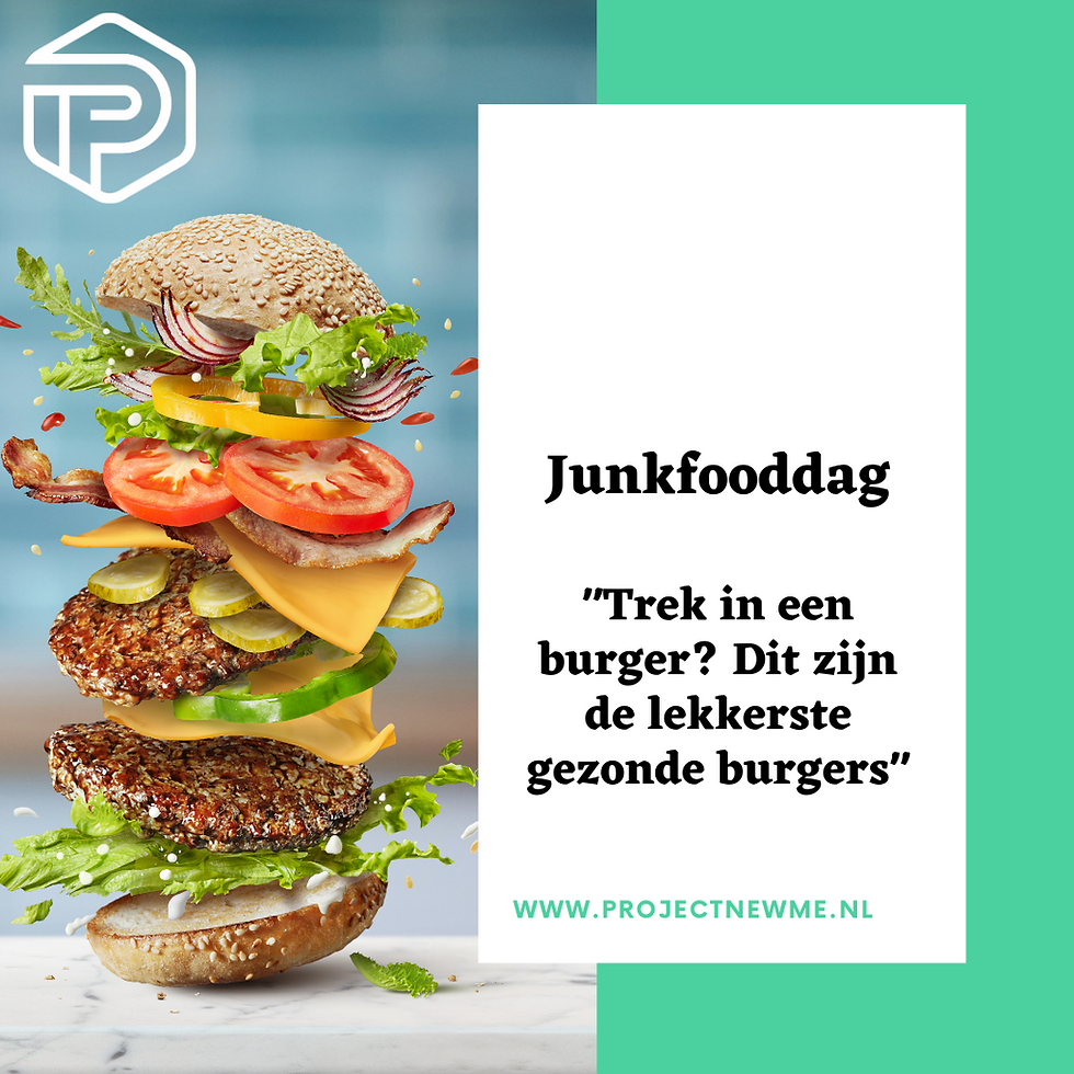 6 x gezonde burger recepten