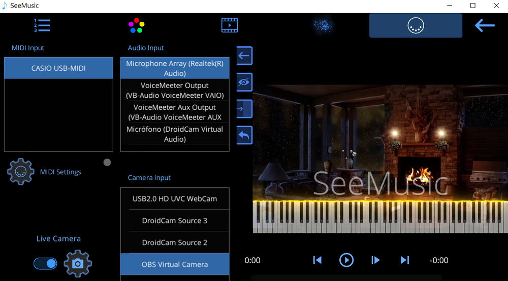 How Do I stream using obs and Seemusic? | Visual Music Design