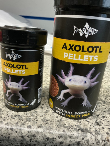 Fish Science Axolotl Pellets 55g | Trimar Aquaria