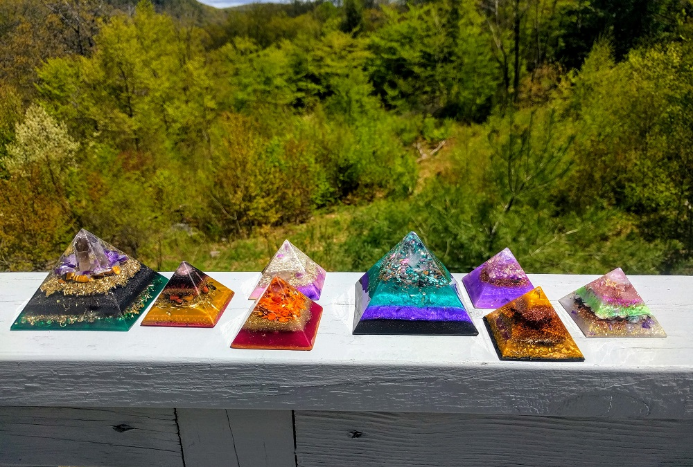 Magical Orgonite Pyramids