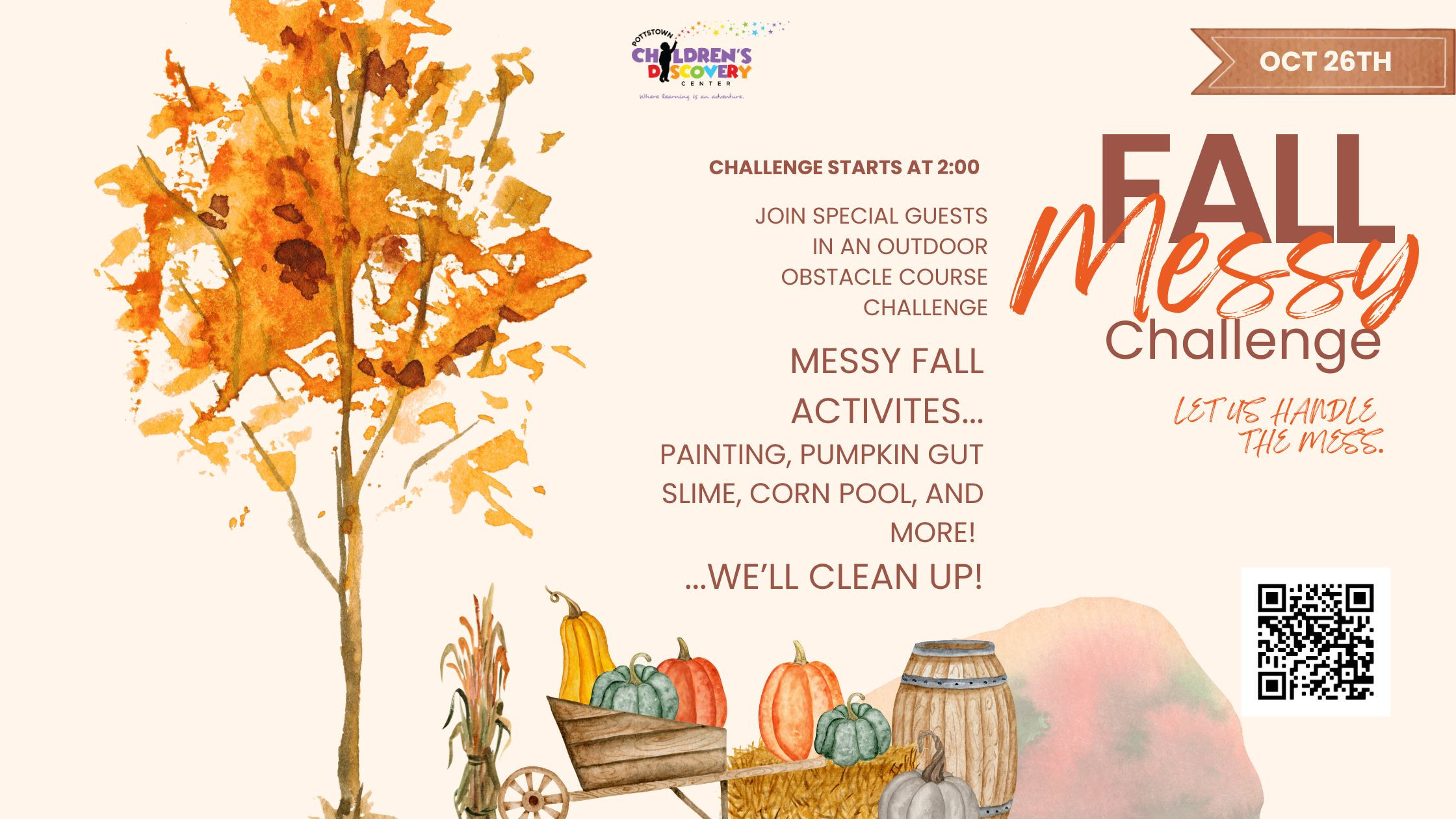 Fall Messy Challenge | PCDC