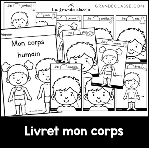 Livret - Mon corps humain | La grande classe