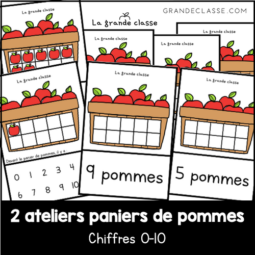 2 ateliers ¨paniers de pommes¨ | La grande classe