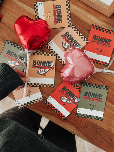 Petites cartes de St-Valentin | La grande classe