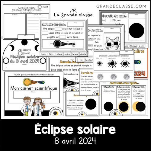 Éclipse solaire | La grande classe