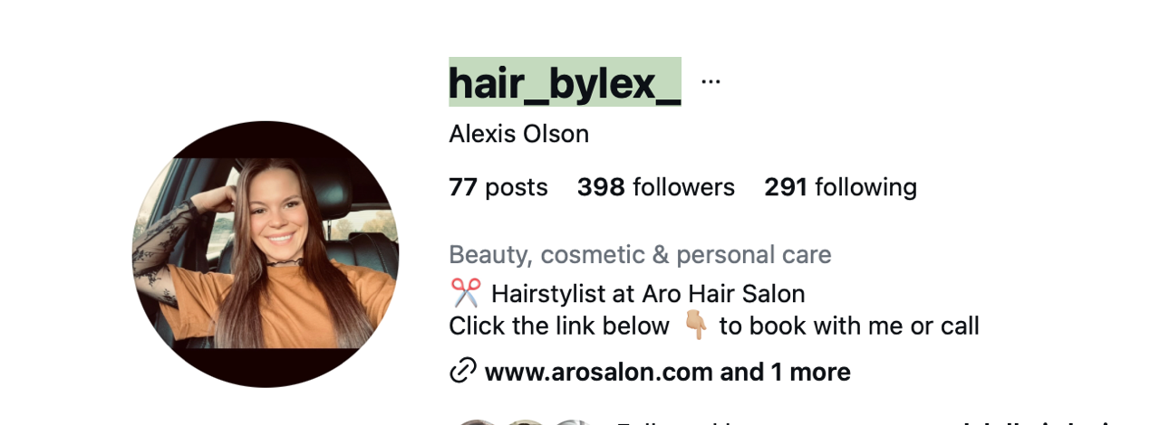 Alexis Olson | Aro Salon