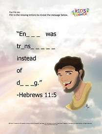 enoch activities | anchristiancomics