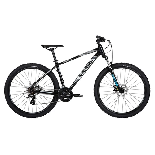 MOUNTAIN BIKE BARRACUDA ROCK , MATT BLACK, 21 SPEED, 27.5''X 17.5 ...
