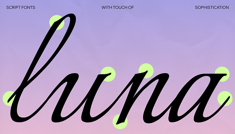 simple cursive fonts