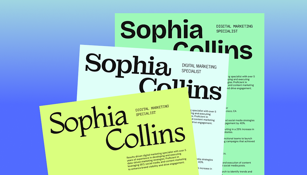 10 Resume Fonts to Help Your Skills Stand Out With Style